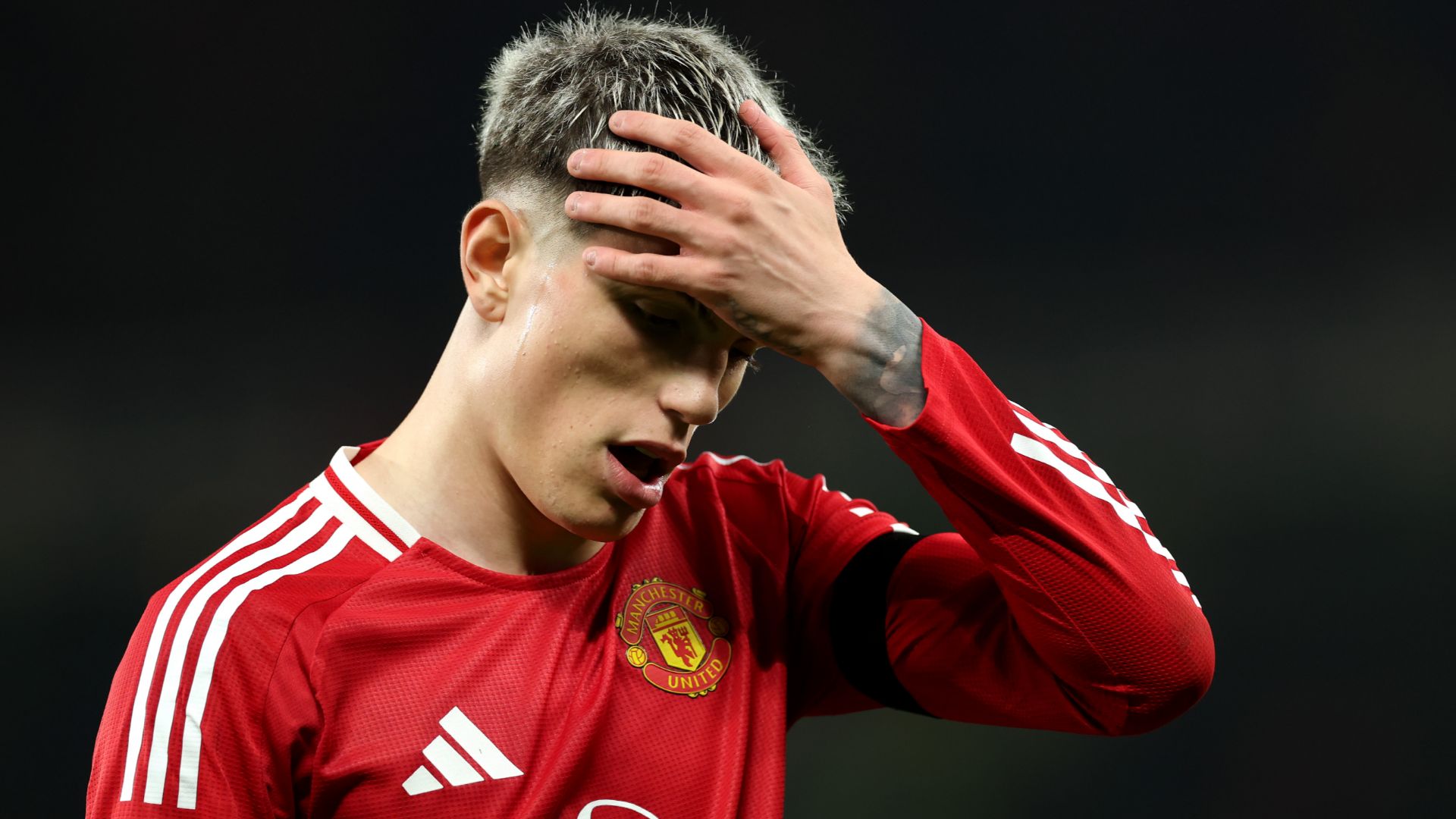 'Stupid boy' Alejandro Garnacho accused of using AI to create Man Utd exit statement after ...